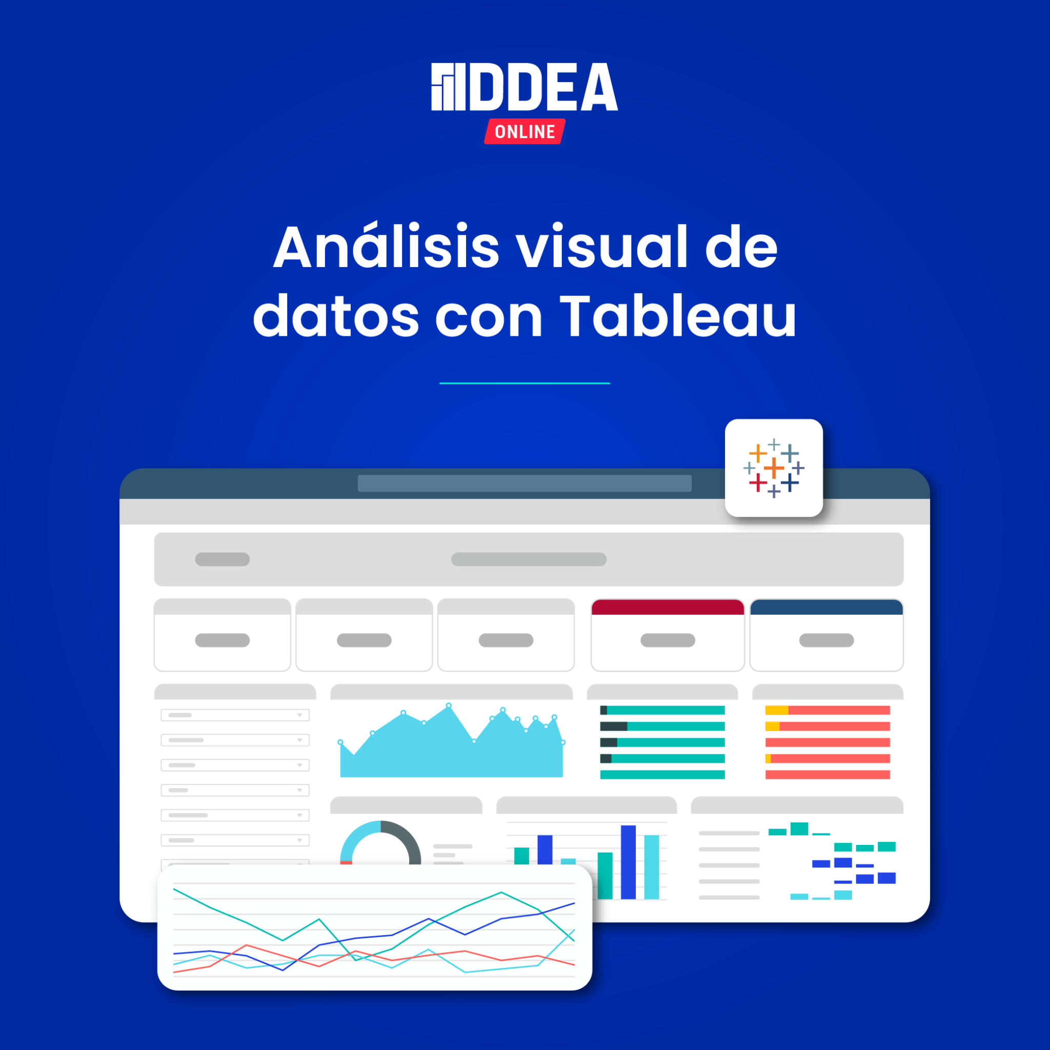 Visualización de datos y tableros dinámicos con Tableau - IDDEA